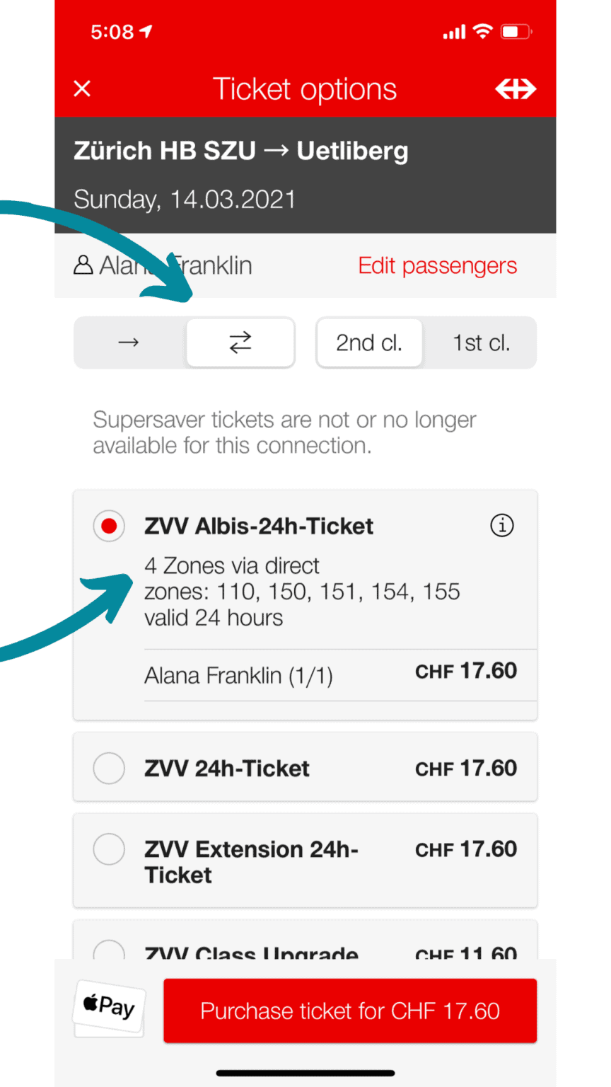 SBB App: How to purchase train tickets in Switzerland - The Everywhere ...